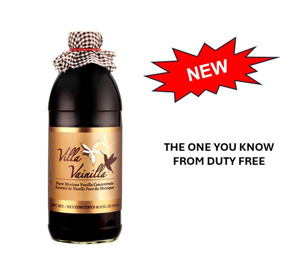 Villa Vainilla Pure Mexican Vanilla Concentrate 16.8 oz