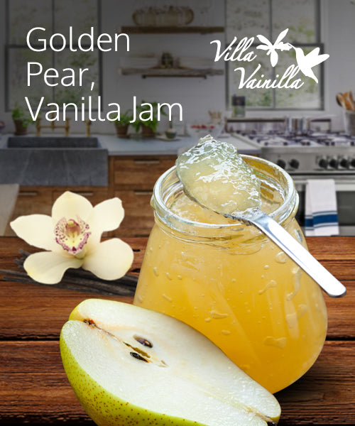 Golden Pear Vanilla Jam – Villa Vainilla