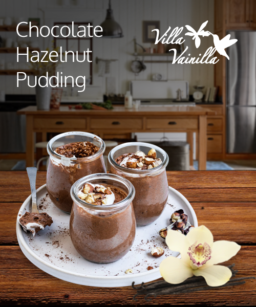 Chocolate Hazelnut Pudding – Villa Vainilla