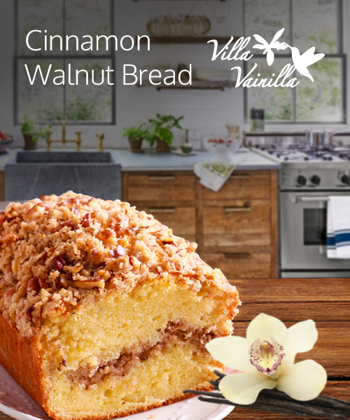 Cinnamon walnut bread – Villa Vainilla