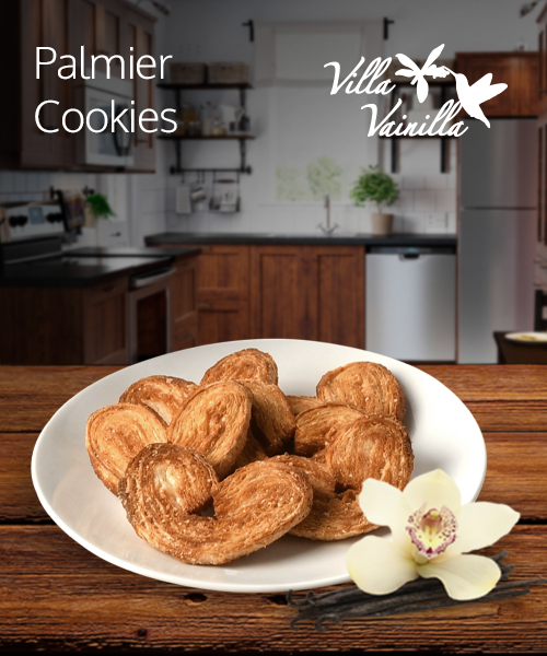 Palmier cookies – Villa Vainilla