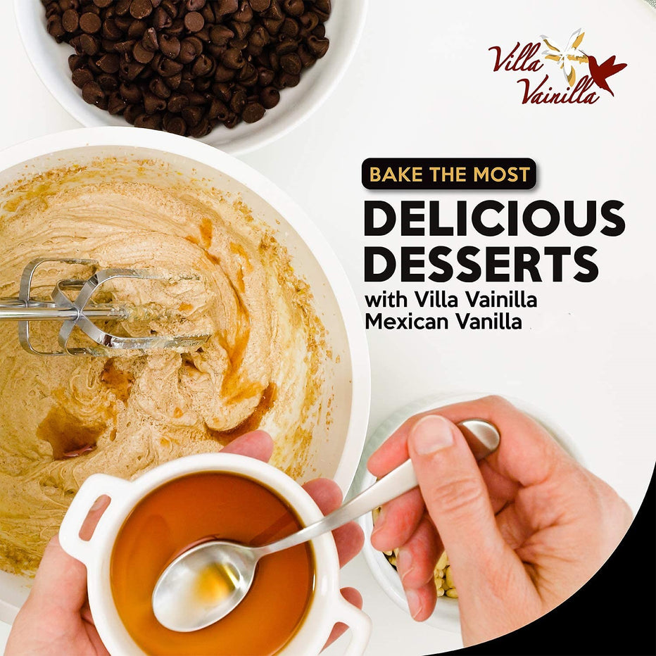 Villa Vainilla Pure Mexican Vanilla Concentrate 16.8 oz